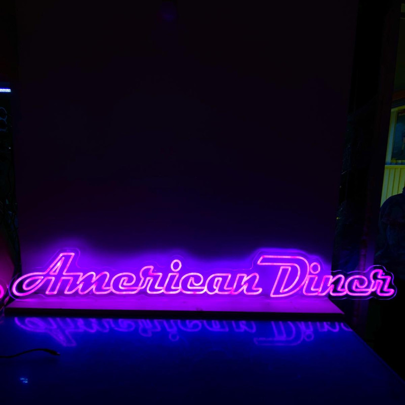 artLEDistic Proiect: American Diner - artLEDistic.com