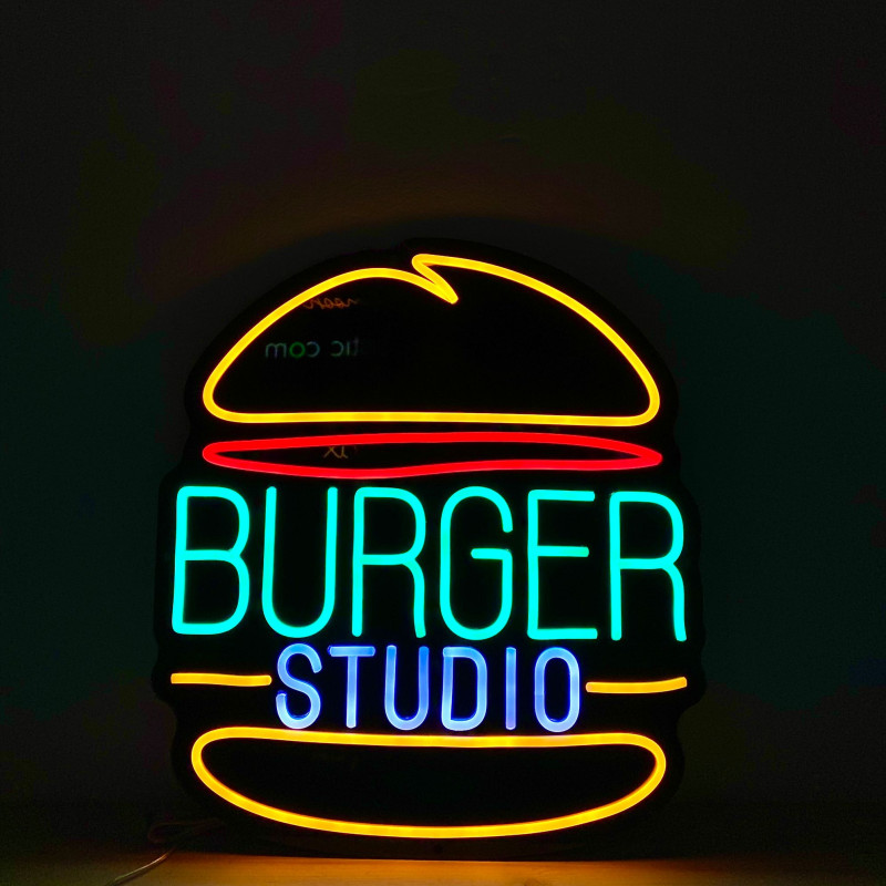artLEDistic Proiect: Burger Studio - artLEDistic.com