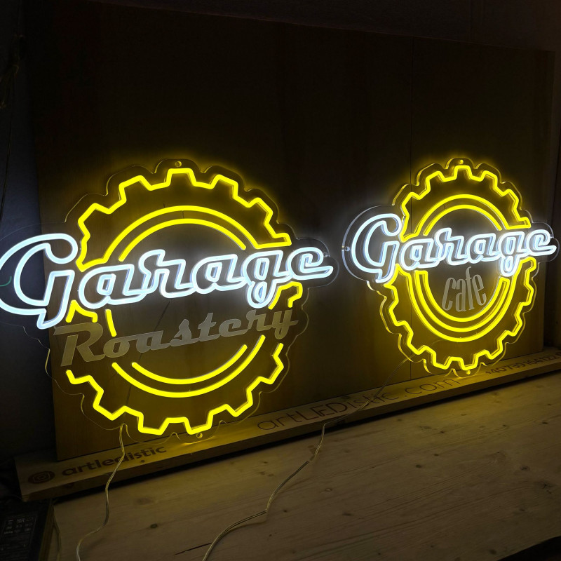 artLEDistic Proiect: Garage Cafe - artLEDistic.com